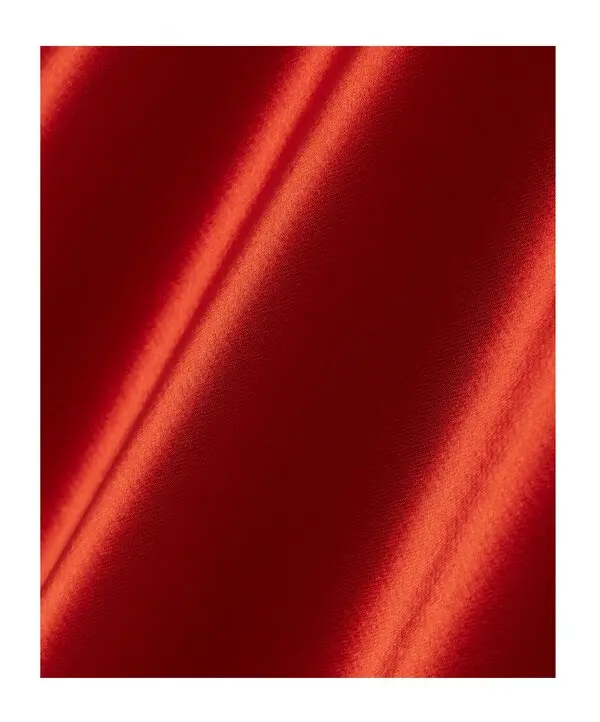 Galvan Valletta Draped Satin Midi Skirt