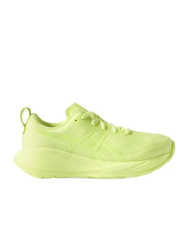 Asics Fluorescent Green Thick-sole Running Shoes