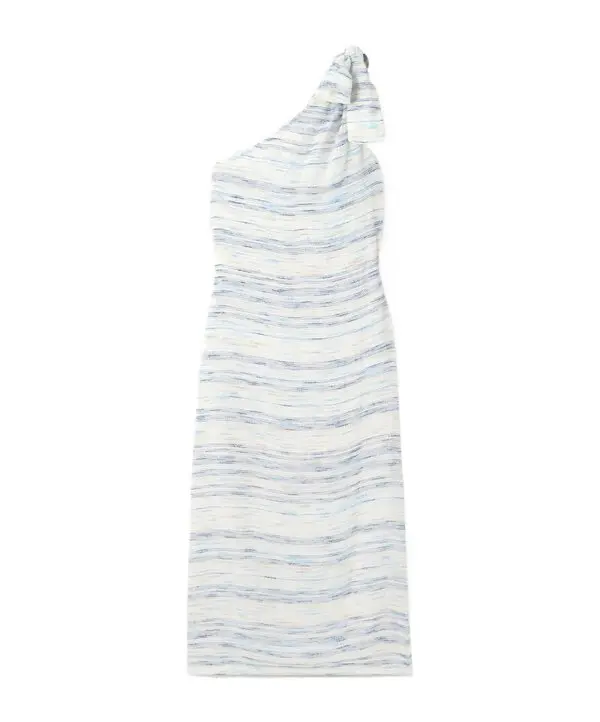 Lisa Marie Fernandez One-shoulder Linen Dress - No