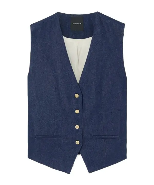 GOLDSIGN Dark Denim Jacket