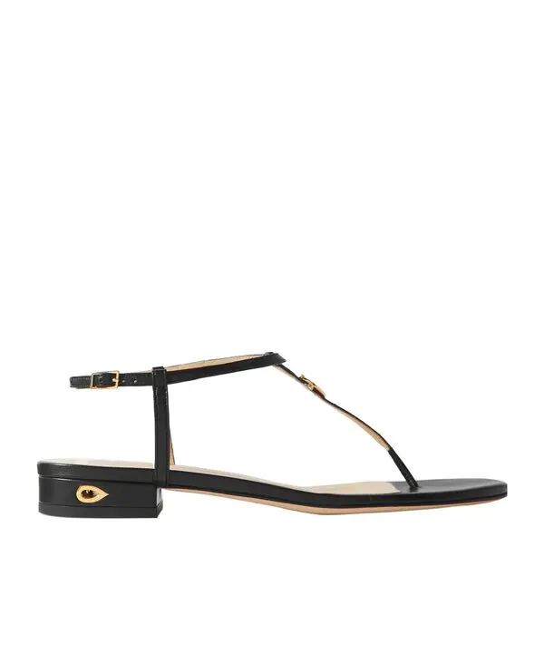 Jennifer Chamandi Round-toe Sandals