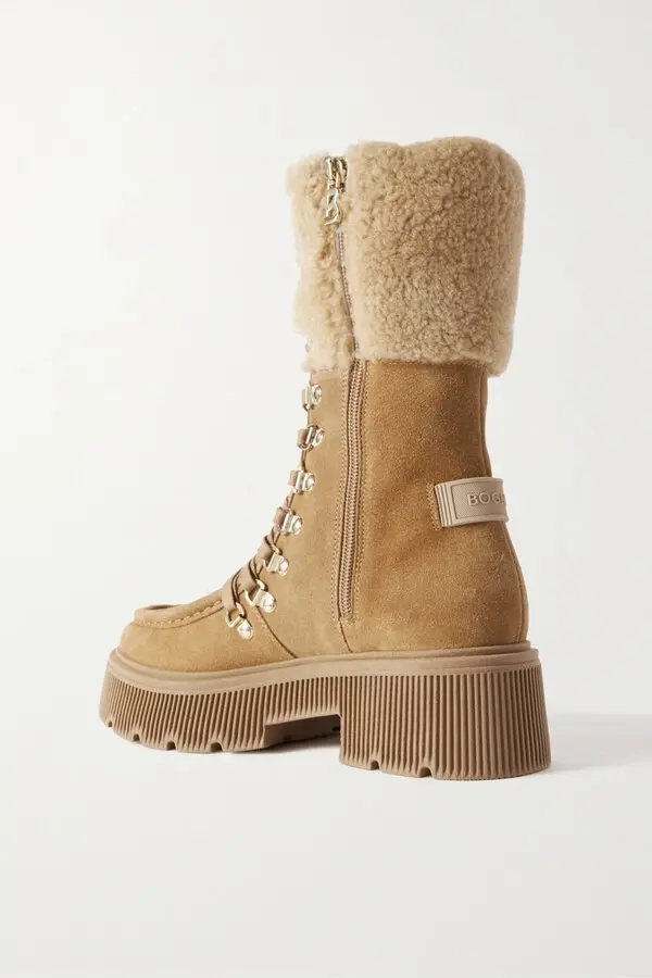Bogner Casual Suede Leather Boots