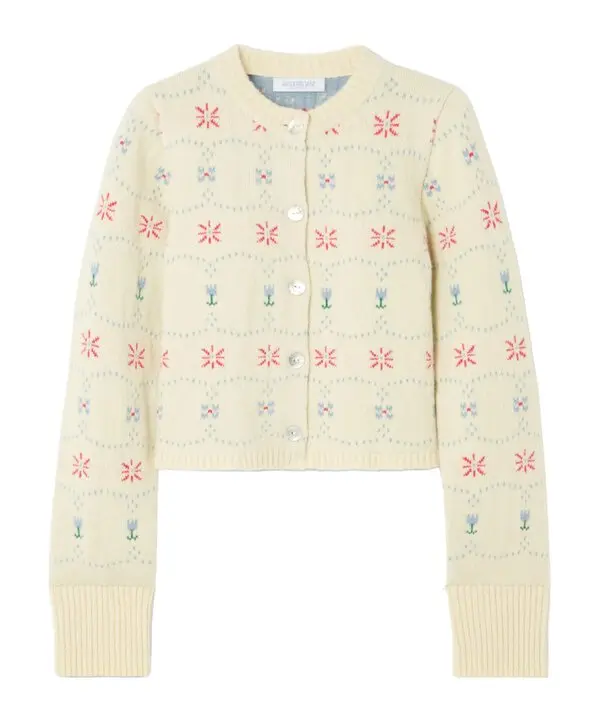 Calle Del Mar Cropped Cardigan - No