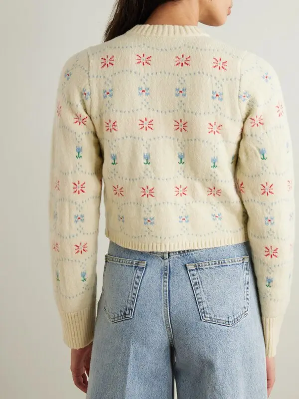 Calle Del Mar Cropped Cardigan