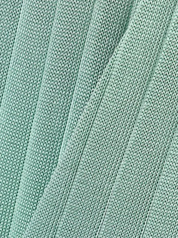 Calle Del Mar Ribbed Knit Wide-leg Trousers