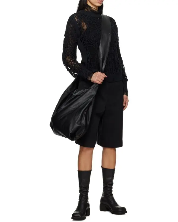 Yohji Yamamoto Patchwork Shoulder Bag