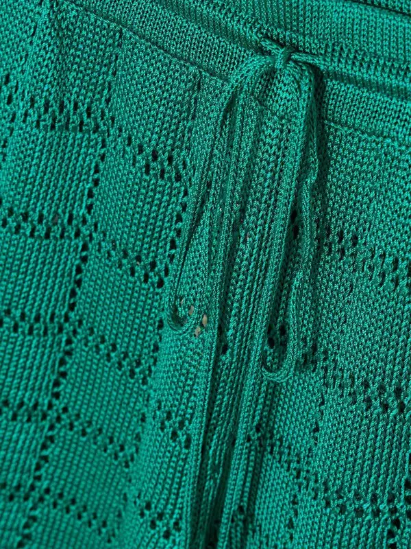 Calle Del Mar Casual Knitted Wide-leg Pants