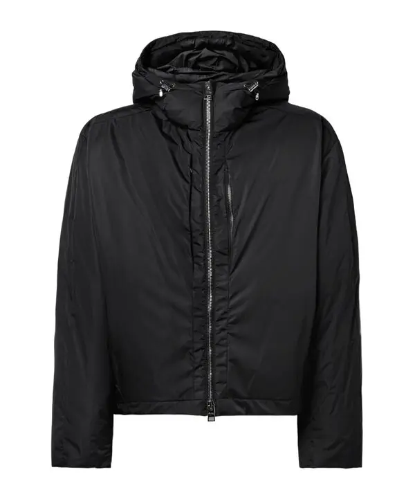 Aztech Mountain Hooded Padded Plaid Down Ski Jacket