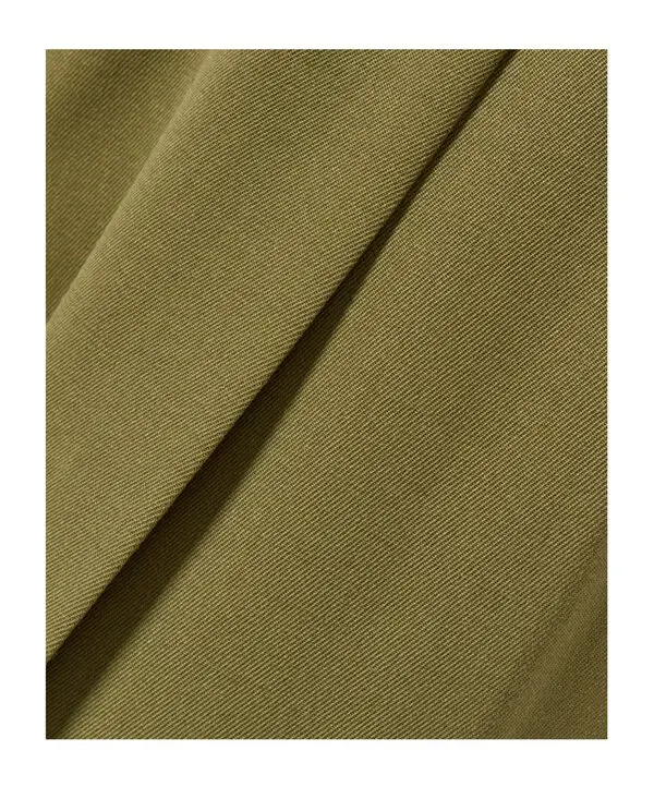 Michael Kors Mika Pleated Wool-blend Twill Straight-leg Pants