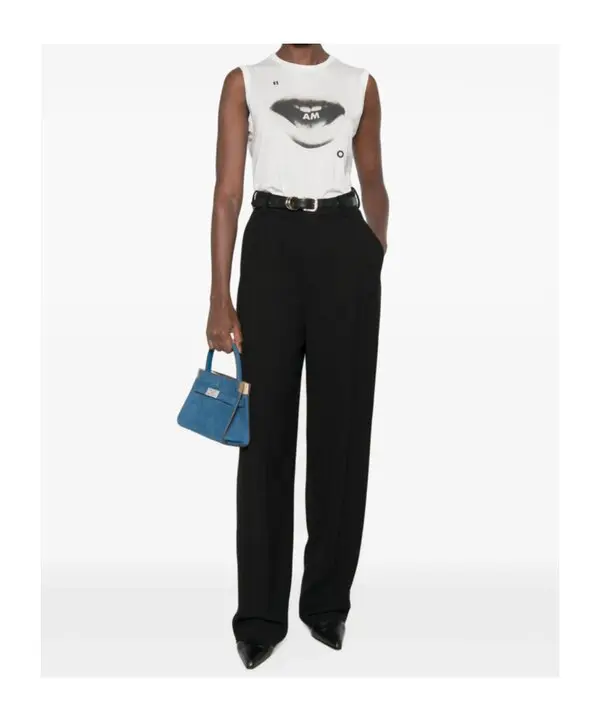 Fendi Graphic-print Sleeveless Top