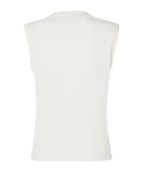 Fendi Graphic-print Sleeveless Top - Ivory