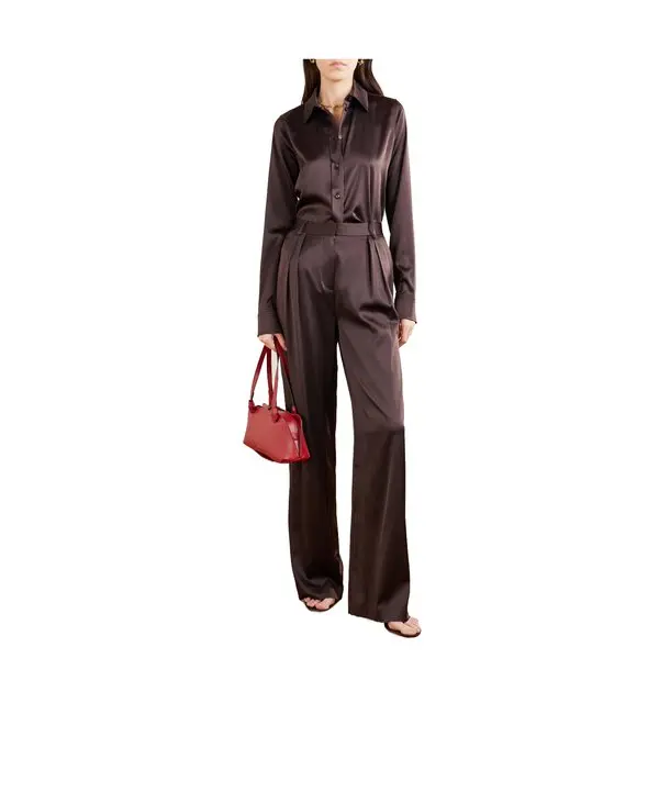NEOUS Solid Color Leather Sandals