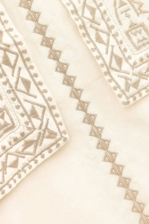 Ba&sh Embroidered Shirt