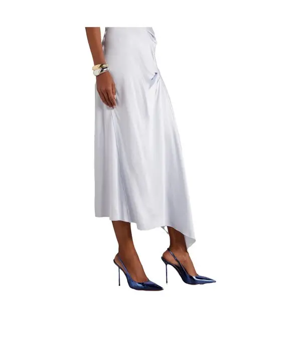 Paris Texas Mirrored Leather Slingback Pumps