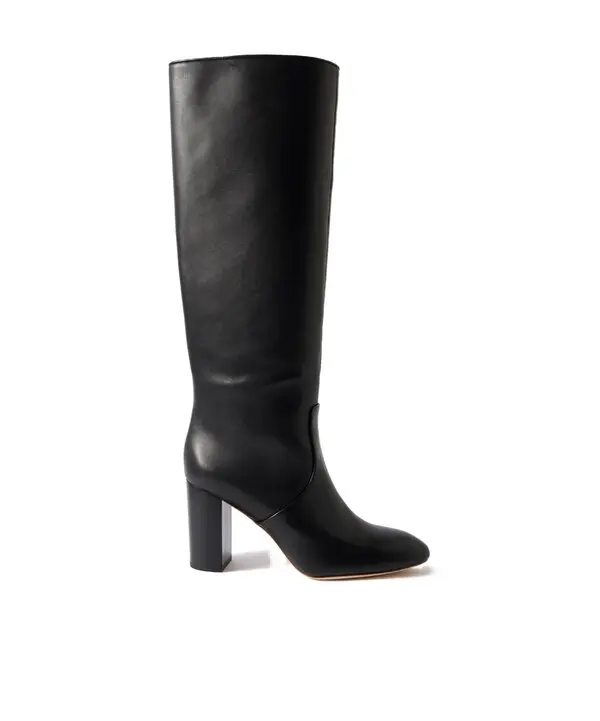 LOEFFLER RANDALL Solid Leather Knee-high Boots