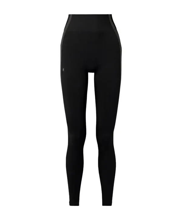 On Studio Striped Ribbed Stretch Recycled Leggings