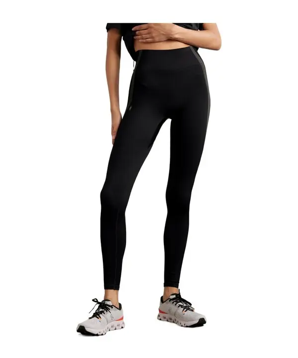 On Studio Striped Ribbed Stretch Recycled Leggings