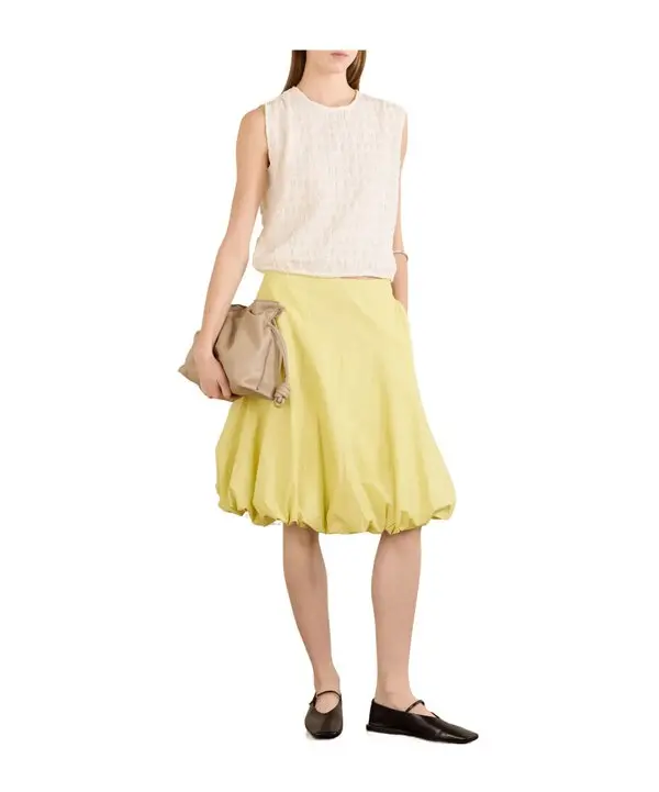 Proenza Schouler Cotton-poplin Midi Skirt
