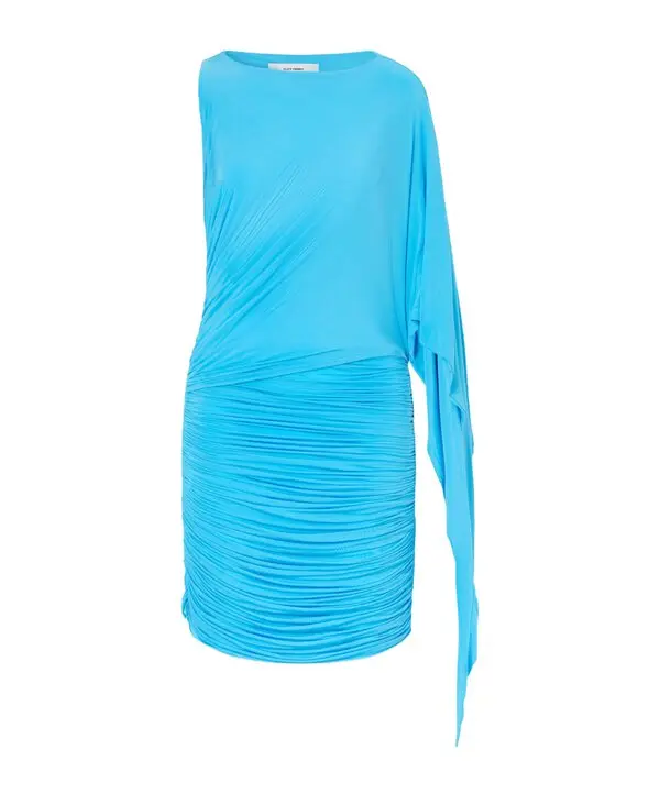 Alex Perry Draped Stretch-jersey Mini Dress