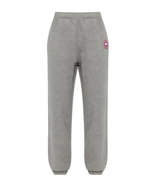 Canada Goose Elastic Waist Joggers With Drawstring And Cuffs