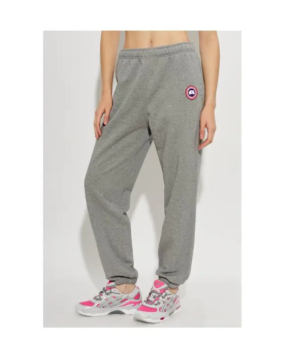 Canada Goose Elastic Waist Joggers With Drawstring And Cuffs