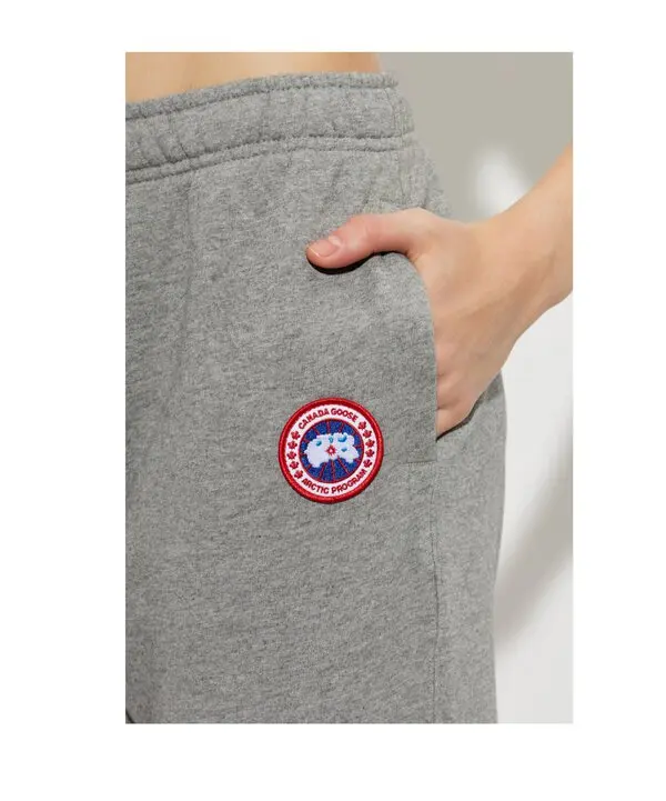 Canada Goose Elastic Waist Joggers With Drawstring And Cuffs