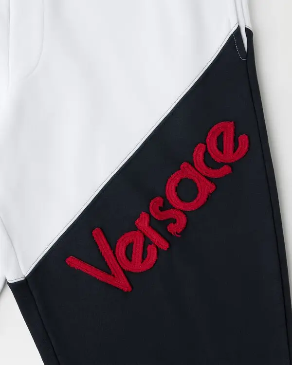 Versace Logo-detailed Panelled Joggers - No