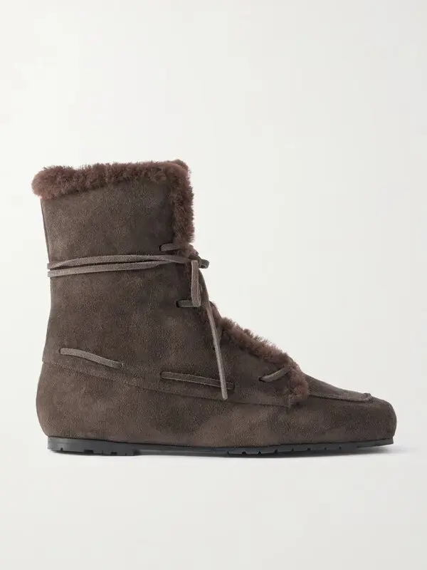 AeydĒ Shearling Ankle Boots