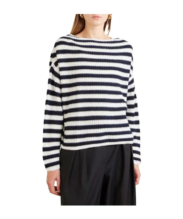 ALLUDE Cashmere-blend Sweater