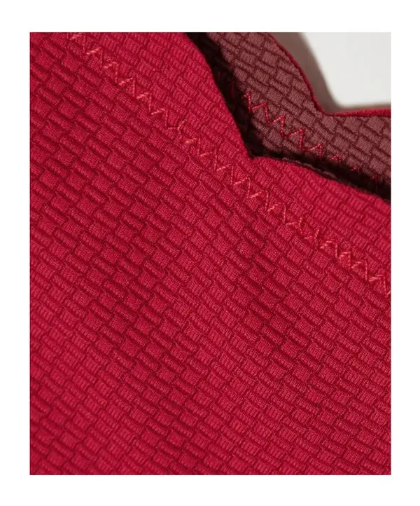 Marysia Reversible Scalloped Seersucker Bikini Briefs