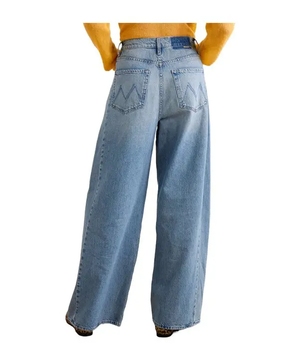 MOTHER High-rise Wide-leg Jeans