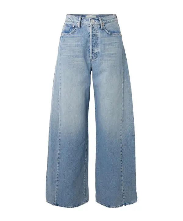 MOTHER High-rise Wide-leg Jeans - No
