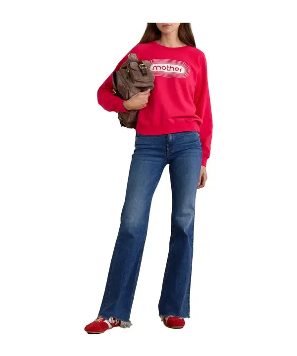 MOTHER Loose Cotton Sweatshirt