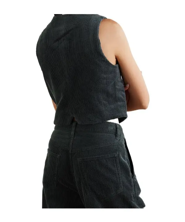 GOLDSIGN Orten Cotton-corduroy Vest