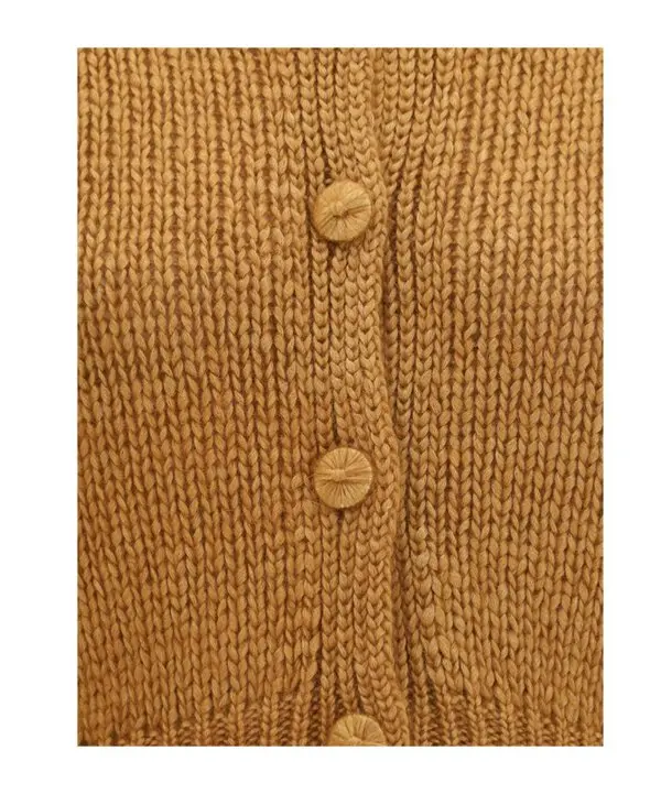 FORTE_FORTE Chunky Knit Buttoned Cardigan