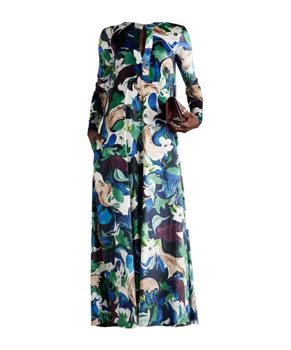 MARY KATRANTZOU Printed Maxi Dress