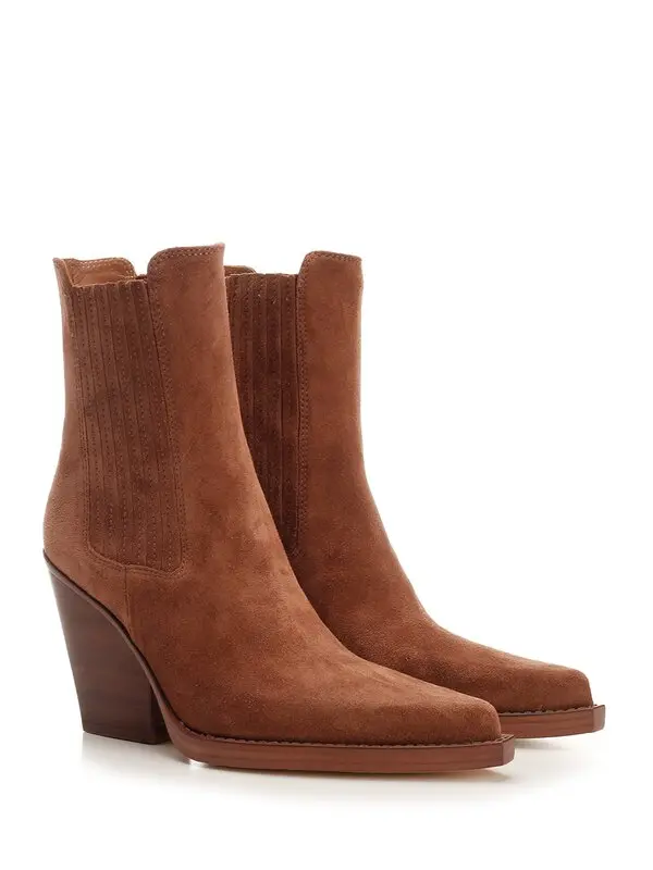 Paris Texas Dallas Suede Ankle Boots