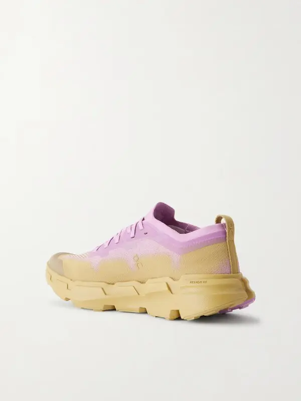 On Rubber-trimmed Stretch Recycled-knit Sneakers