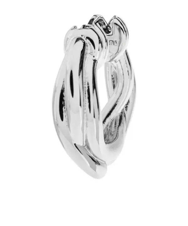 JIL SANDER Multi-layered Hoop Earring