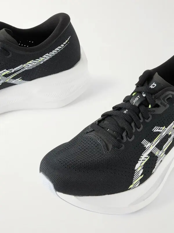 Asics Printed Stretch-knit Sneakers