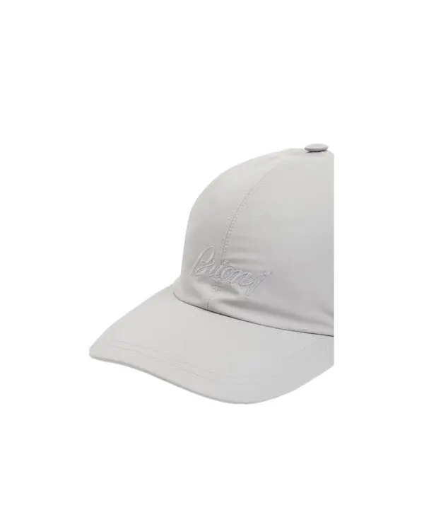Brioni Embroidered Logo Baseball Cap - No