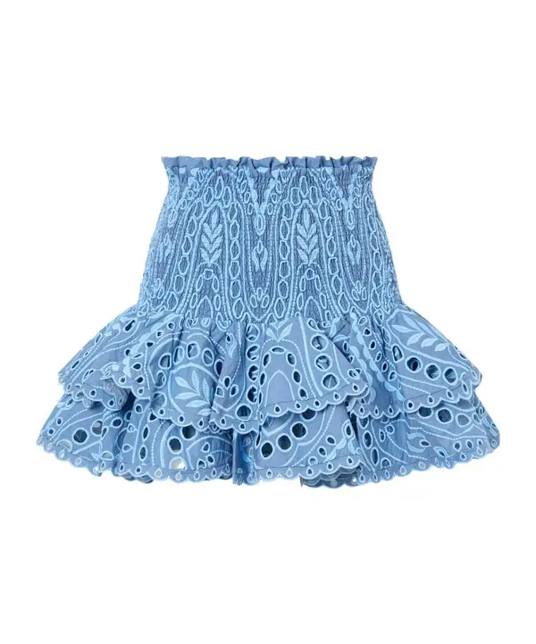 Charo Ruiz Ibiza Cotton Mini Skirt