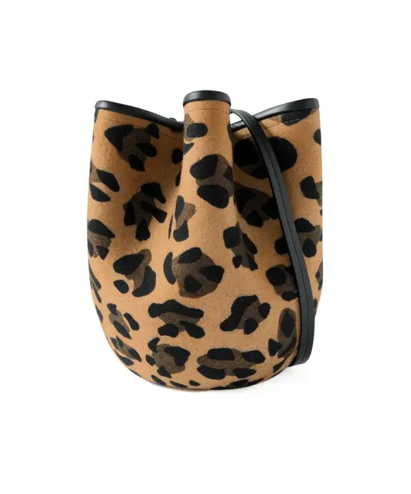Ruslan Baginskiy Leopard Print Felted Bucket Hat - No