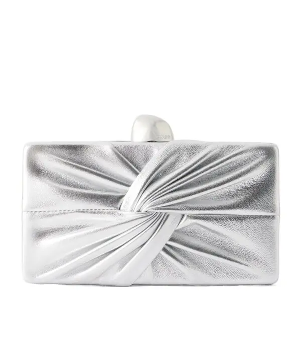 Cult Gaia Lisse Knotted Clutch Bag - No