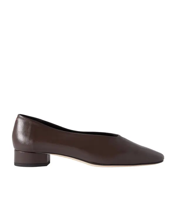 AeydĒ Delia Leather Pumps - No