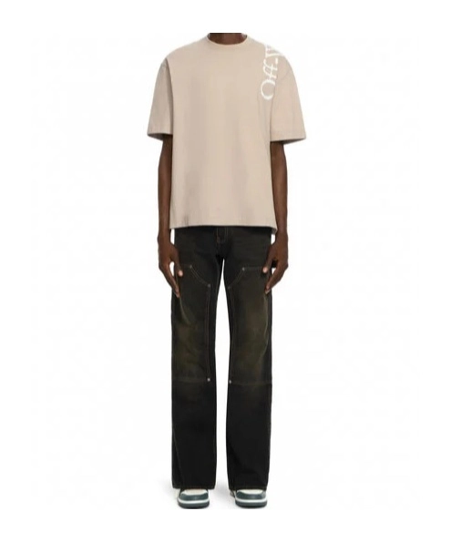 Off-White Vertical Bookish Skate Short Sleeve T-shirt