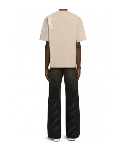 Off-White Vertical Bookish Skate Short Sleeve T-shirt