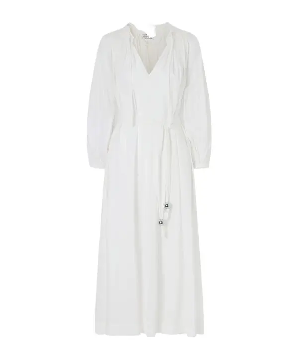 Lisa Marie Fernandez Embellished Cotton-voile Midi Dress - No