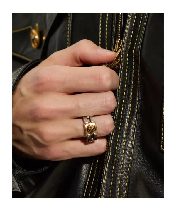 Versace Medusa Link Ring