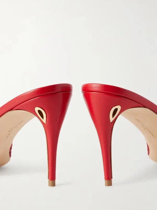 Jennifer Chamandi 85mm Guido Heeled Mules